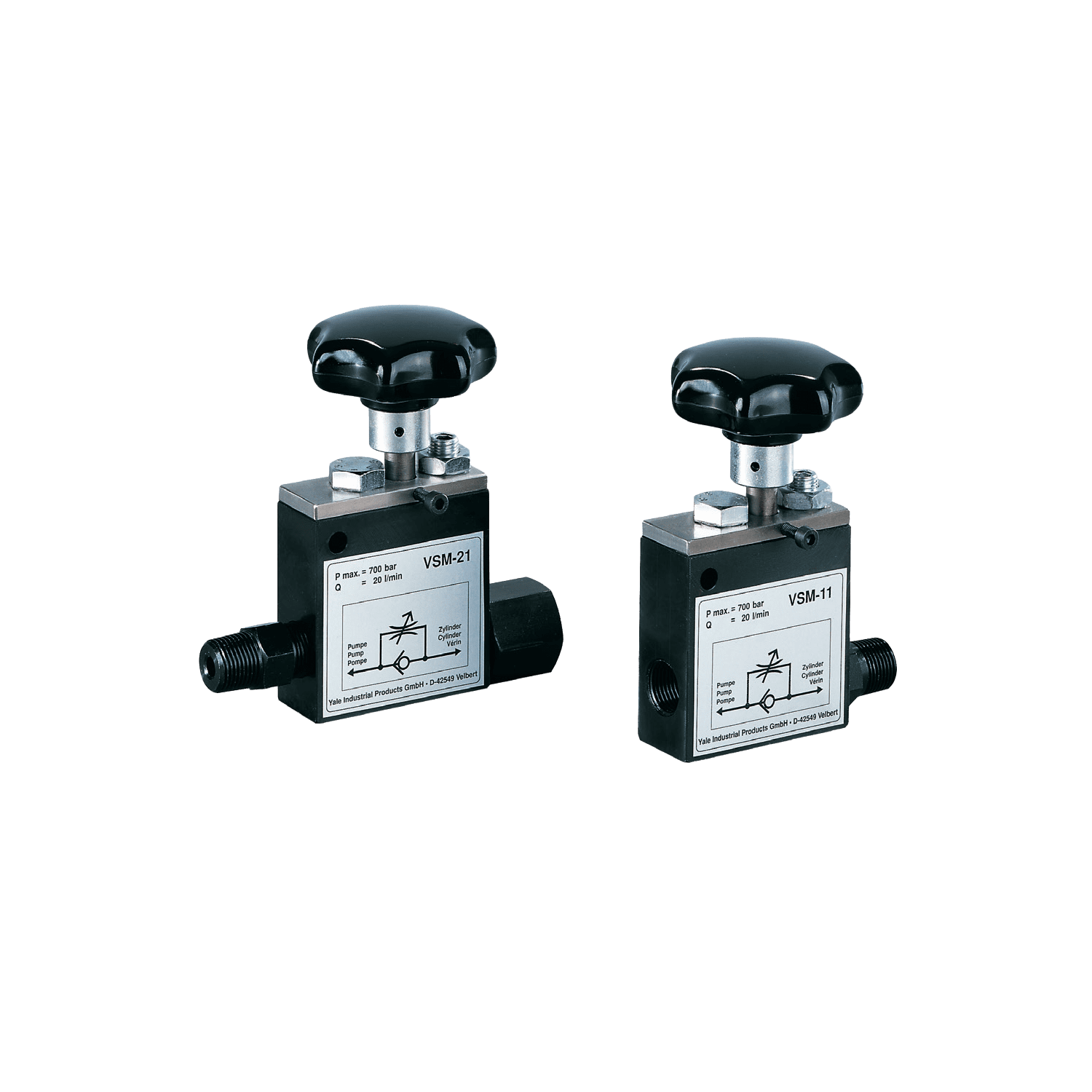 Yale VSM Safety-Check Hydraulic Valves 700 Bar - Lifting Gear Products